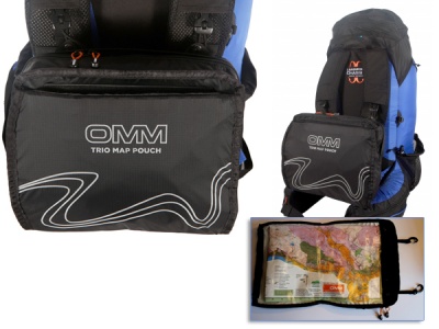 OMM Trio Map Pouch. London City Runner
